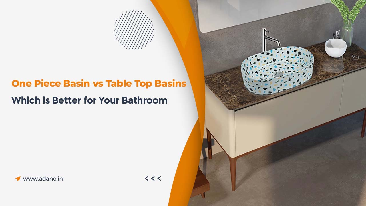 One Piece Basin vs Table Top Basins: Which is Better for Your Bathroom ...